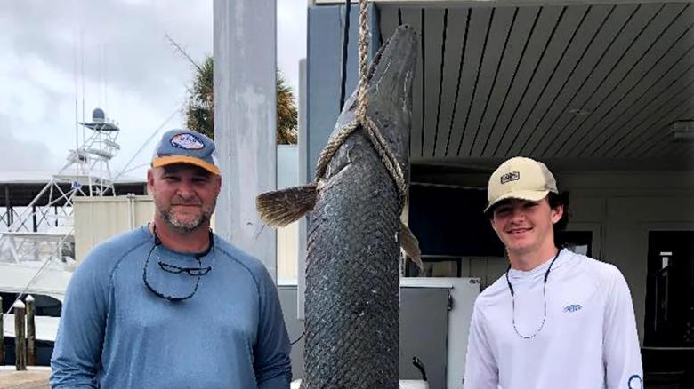Giant Alligator Gar Caught in Alabama Certified as a New